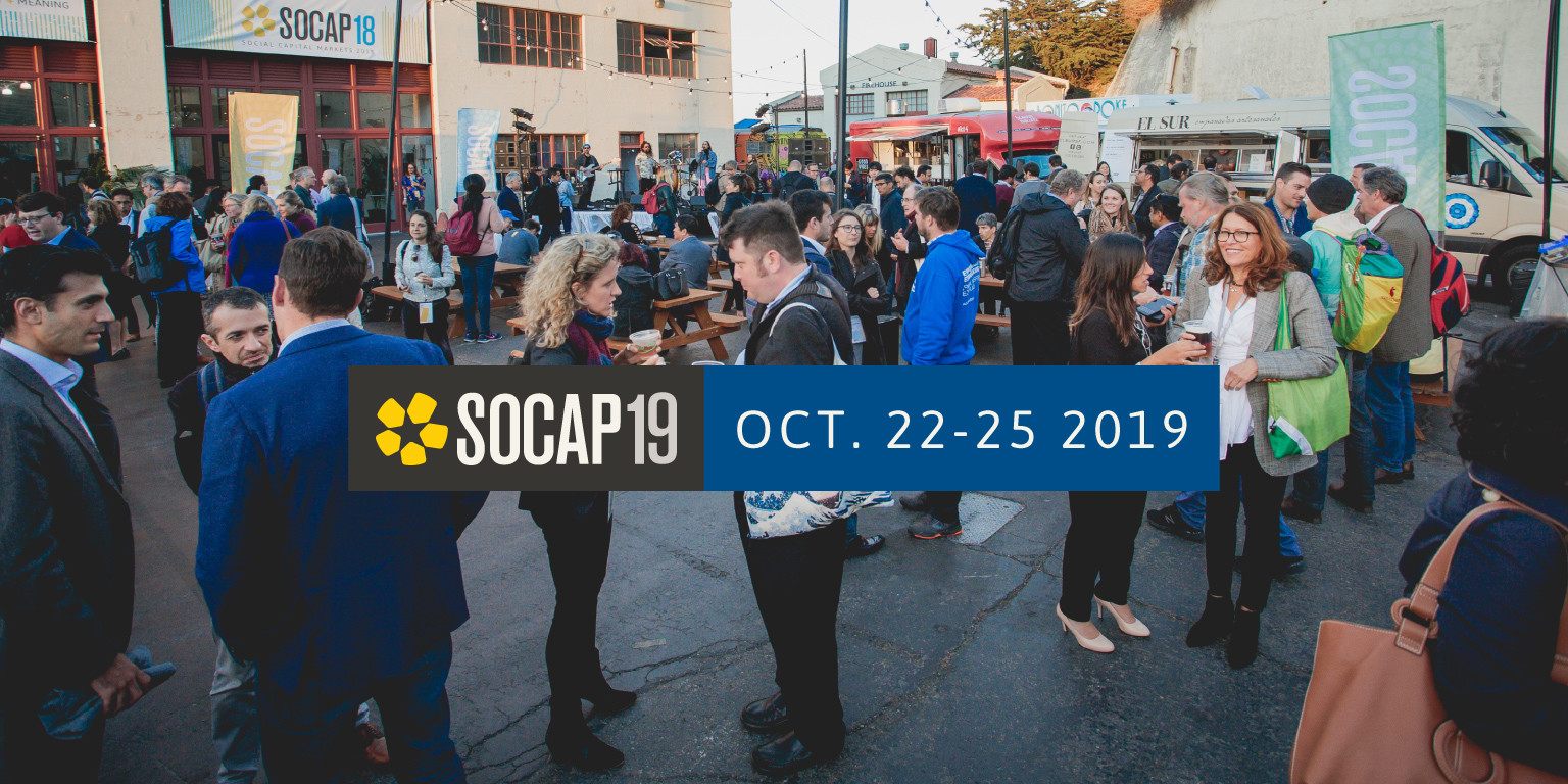 Asiste a SOCAP19 como si estuvieras en San Francisco – Colaborativo NET